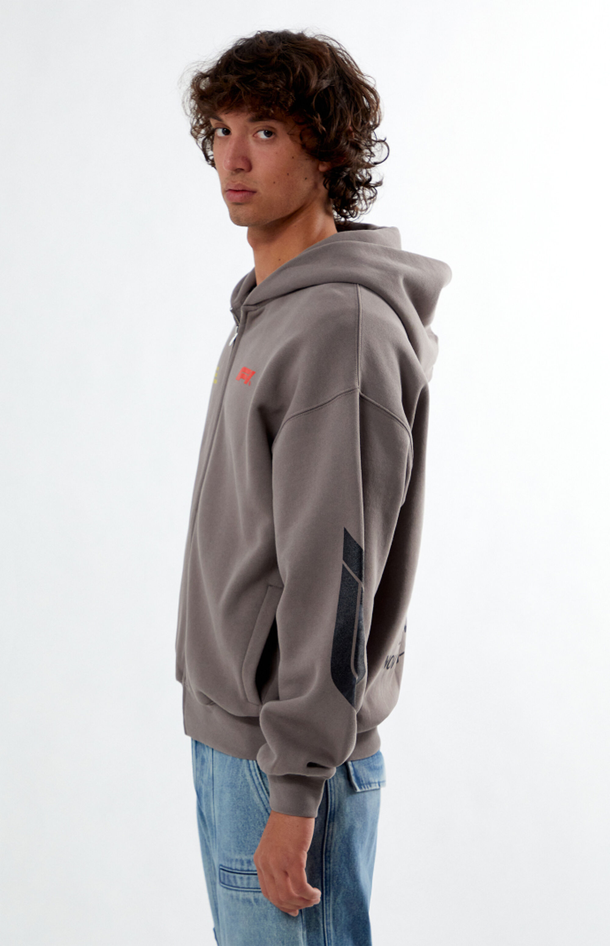 Formula 1 x PacSun Neon Image Full Zip Hoodie | Pacsun