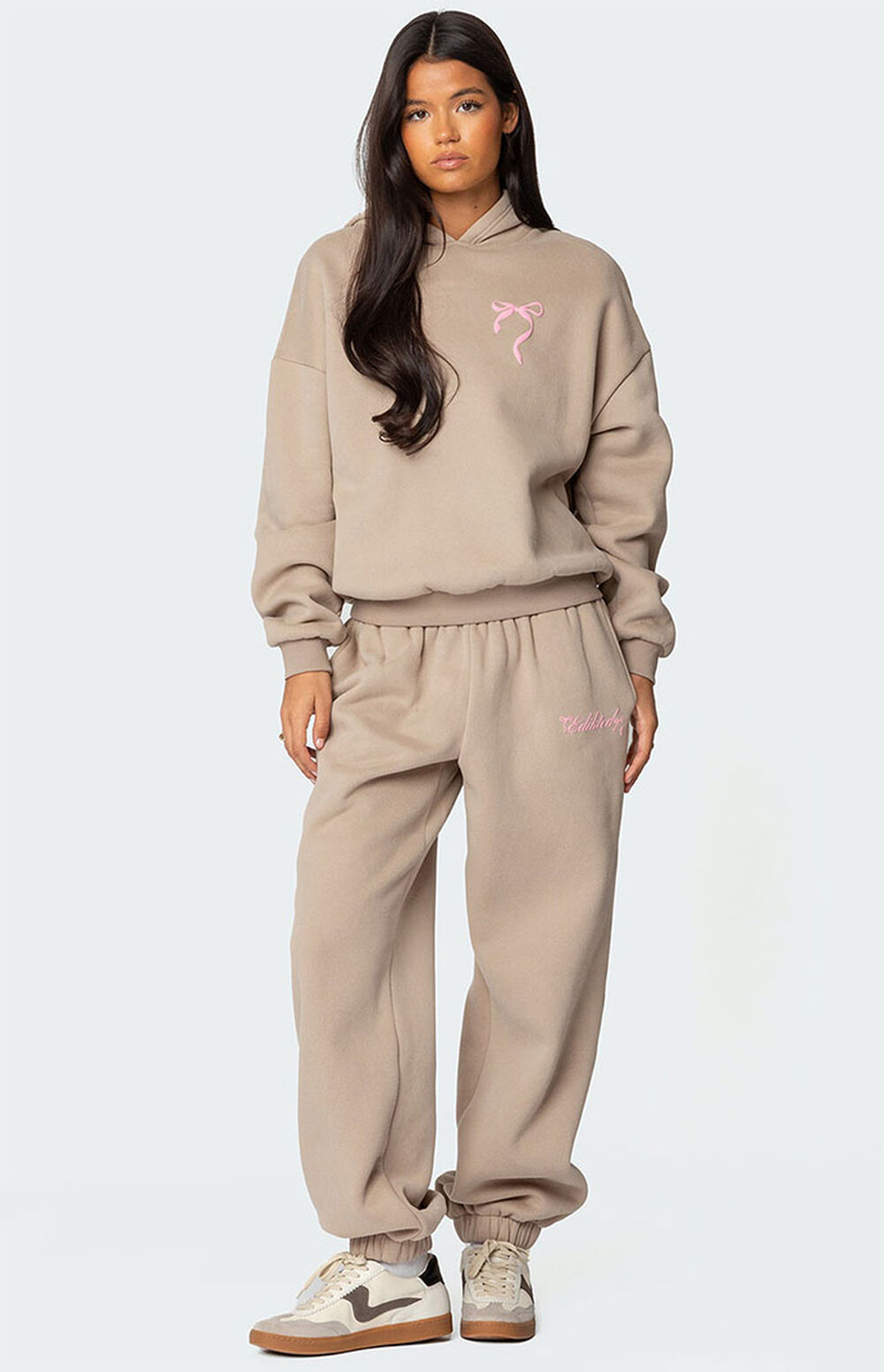 Edikted Sasha Bow Detail Hoodie | PacSun