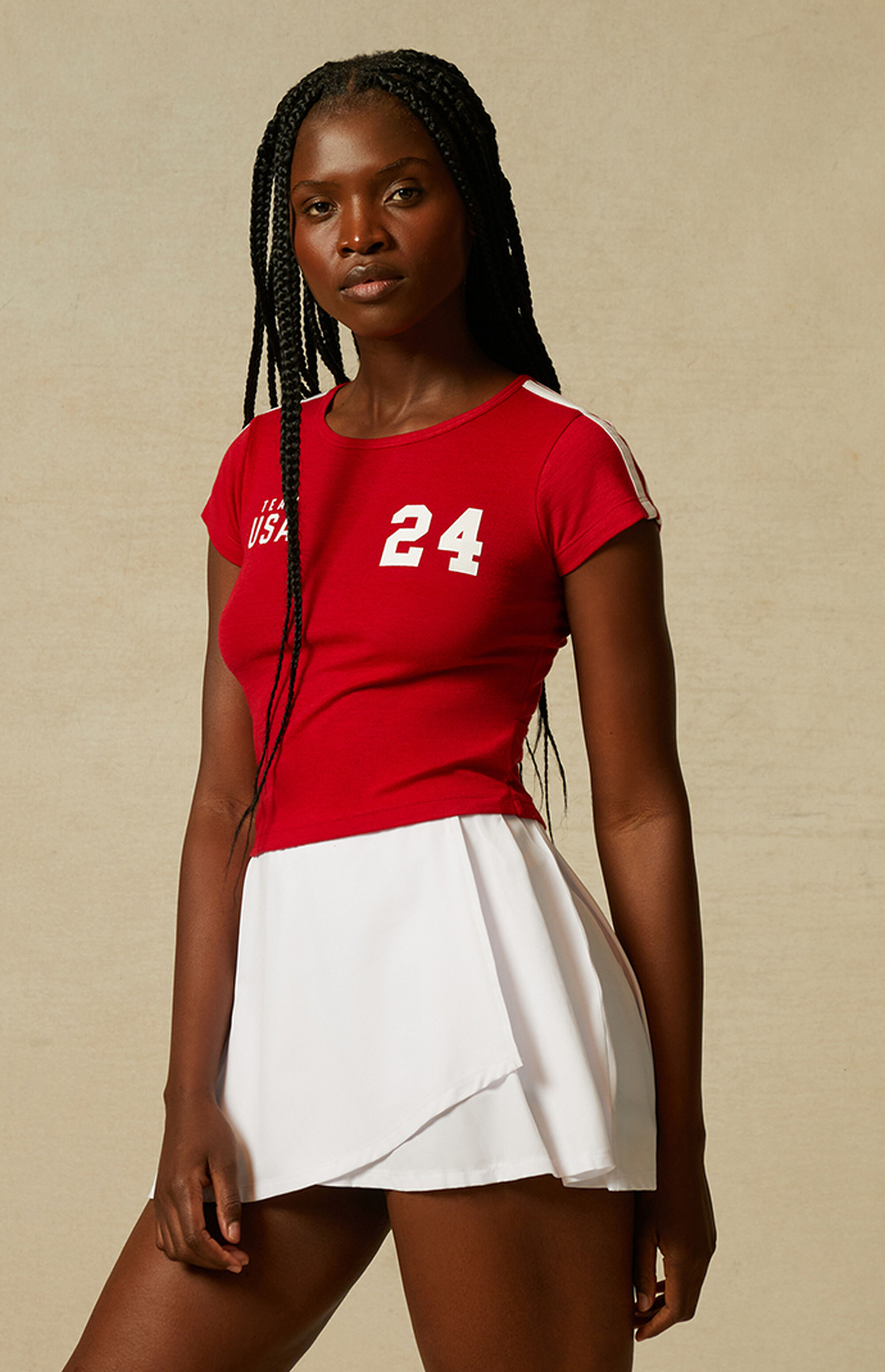 Olympics PAC WHISPER Active Team USA Sport Mini Skort | Pacsun