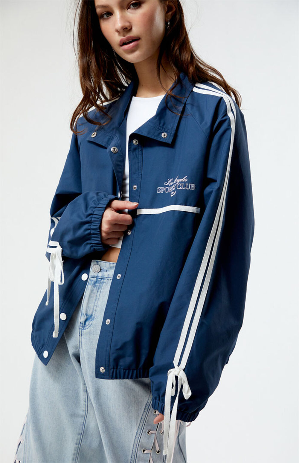 Pacsun Navy Track Jacket | PacSun