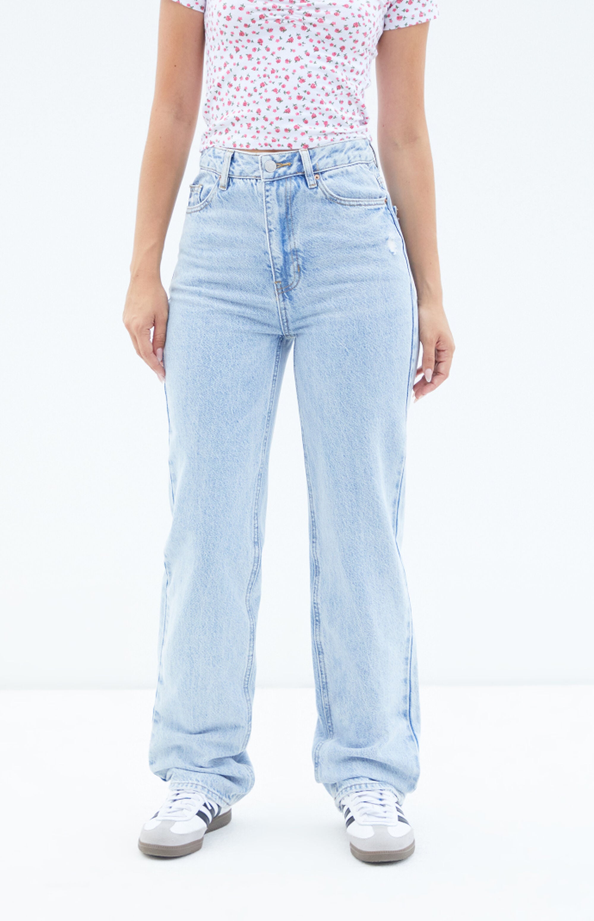 Pacsun Light Indigo '90s Boyfriend Jeans | Pacsun