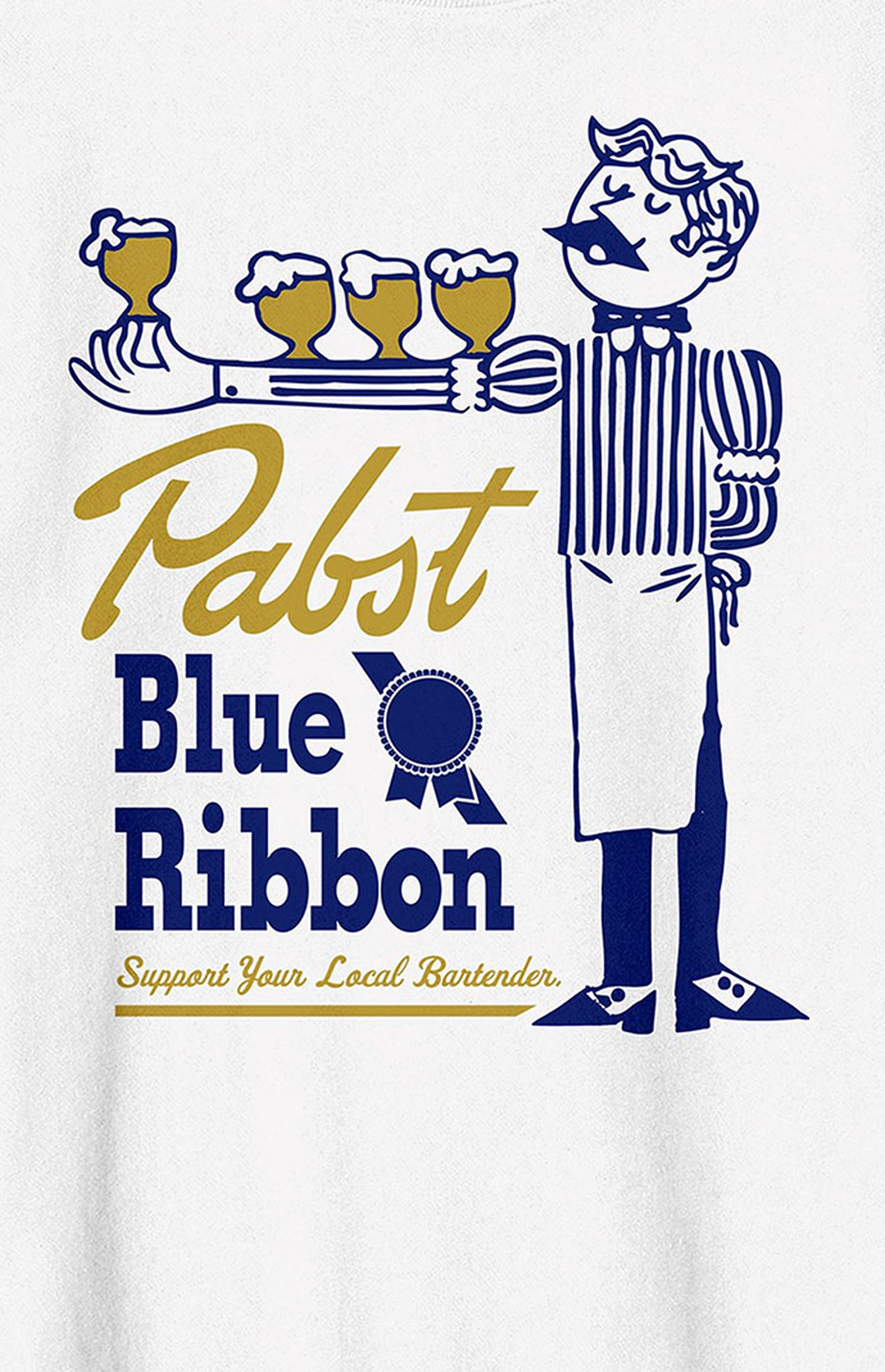 Pabst Blue Ribbon Bartender Sweatshirt | PacSun