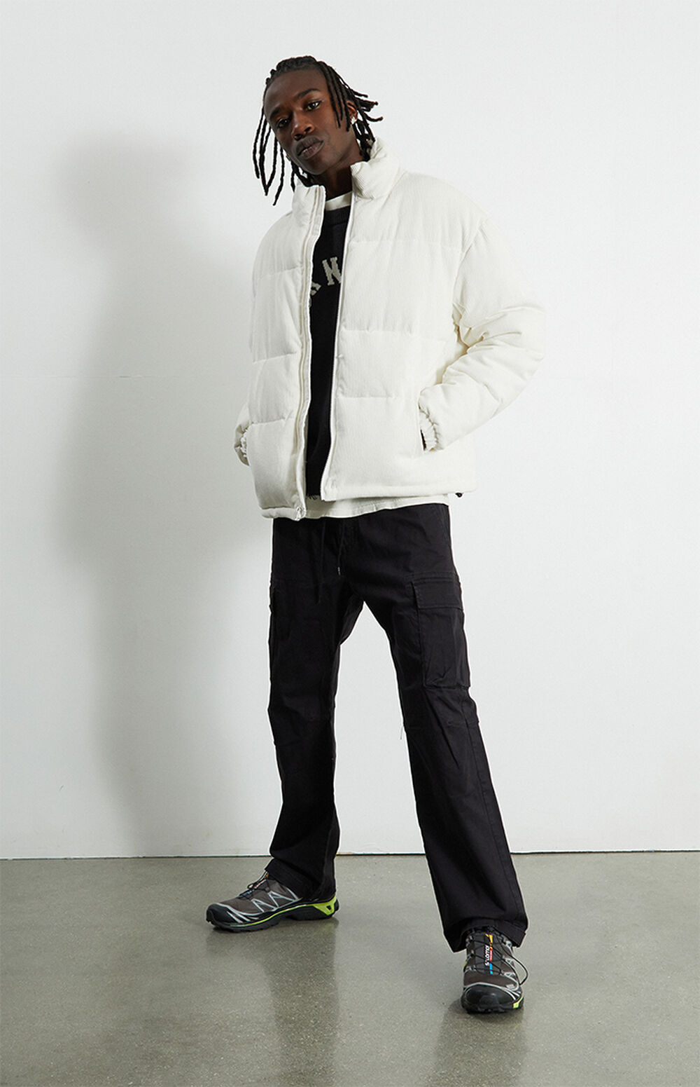 Pacsun Corduroy Puffer Jacket | PacSun