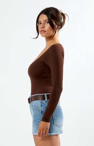 Contour Long Sleeve Bodysuit | PacSun