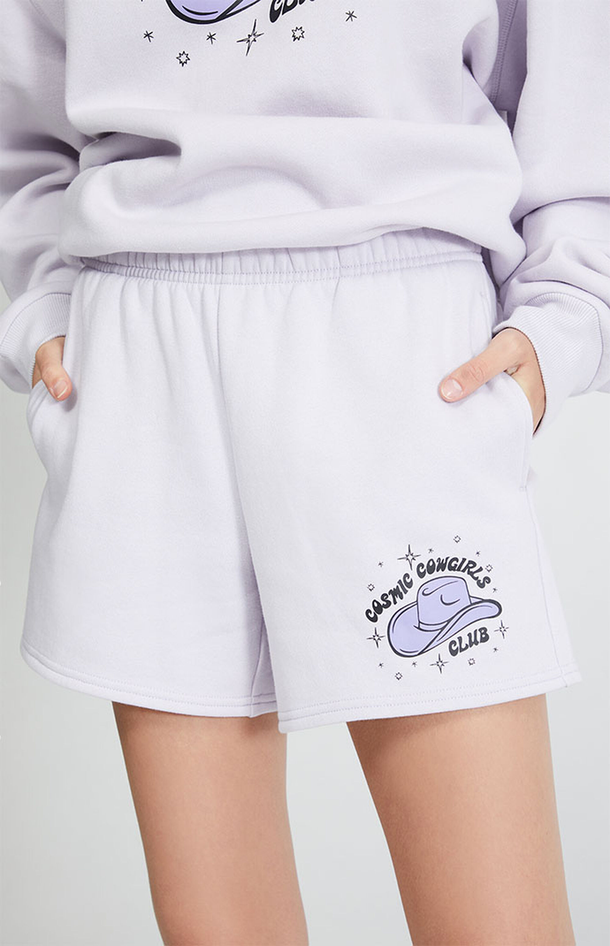 PacSun Cosmic Cowgirl Boyfriend Sweat Shorts | PacSun
