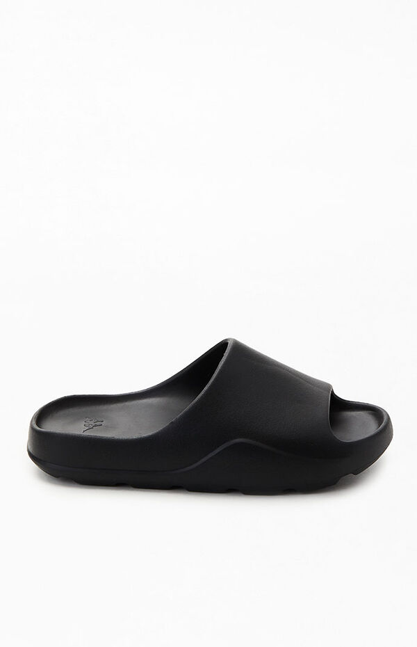 Kappa Black Authentic Plume 1 Slide Sandals | Pacsun