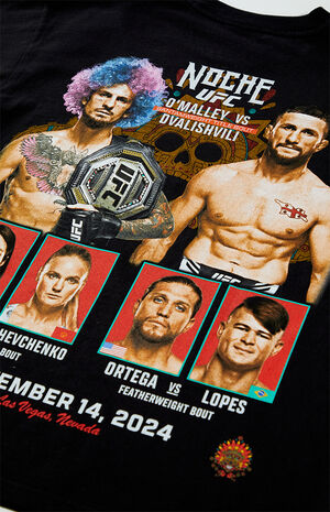 UFC Sphere 306 Card Oversized T-Shirt | PacSun