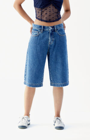 Pacsun Dark Indigo Extreme Denim Jorts | PacSun