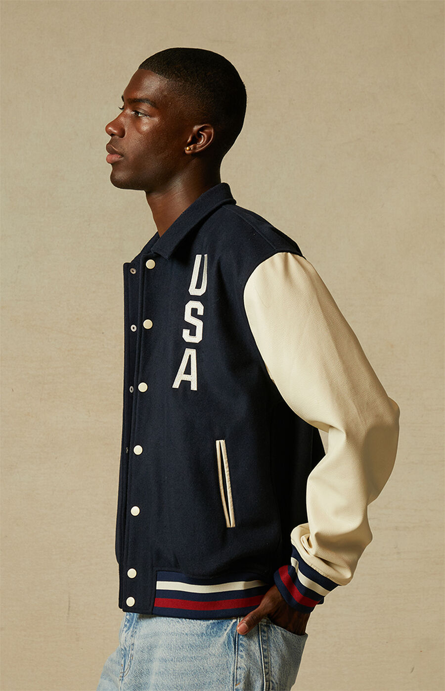 Olympics Team USA Varsity Jacket | PacSun