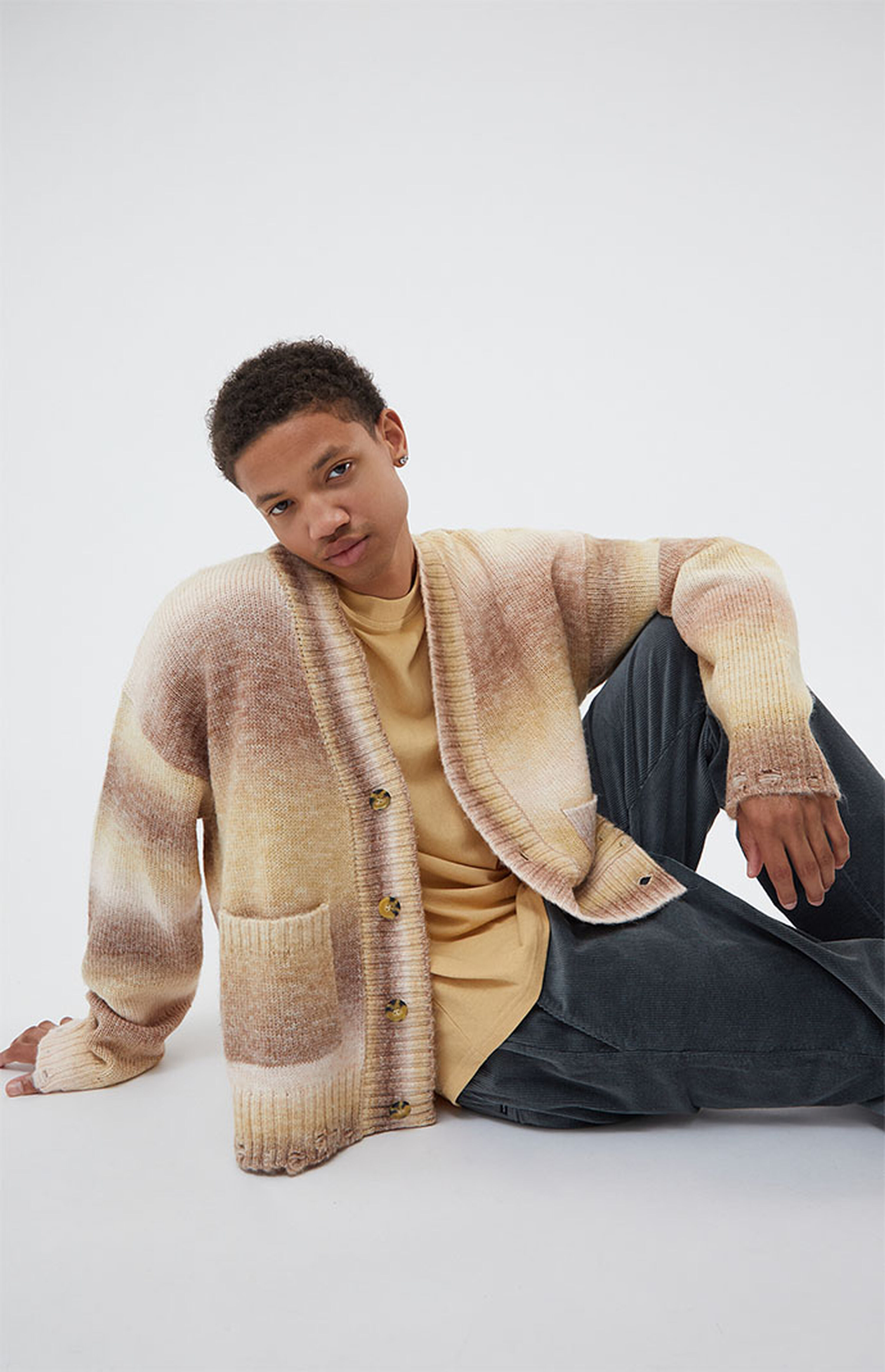 Pacsun Ombre Cropped Cardigan | PacSun