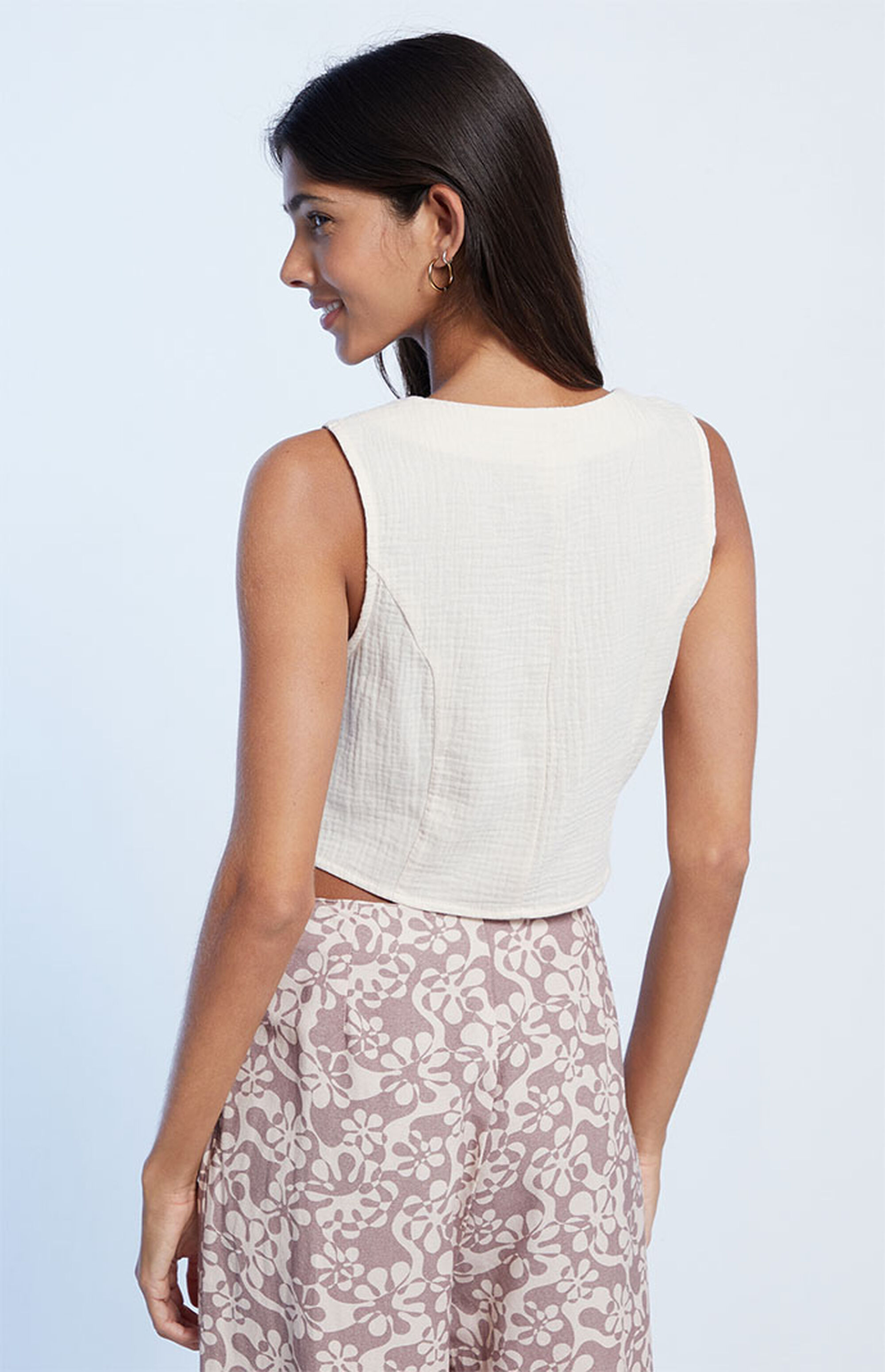 Button Front Vest | PacSun