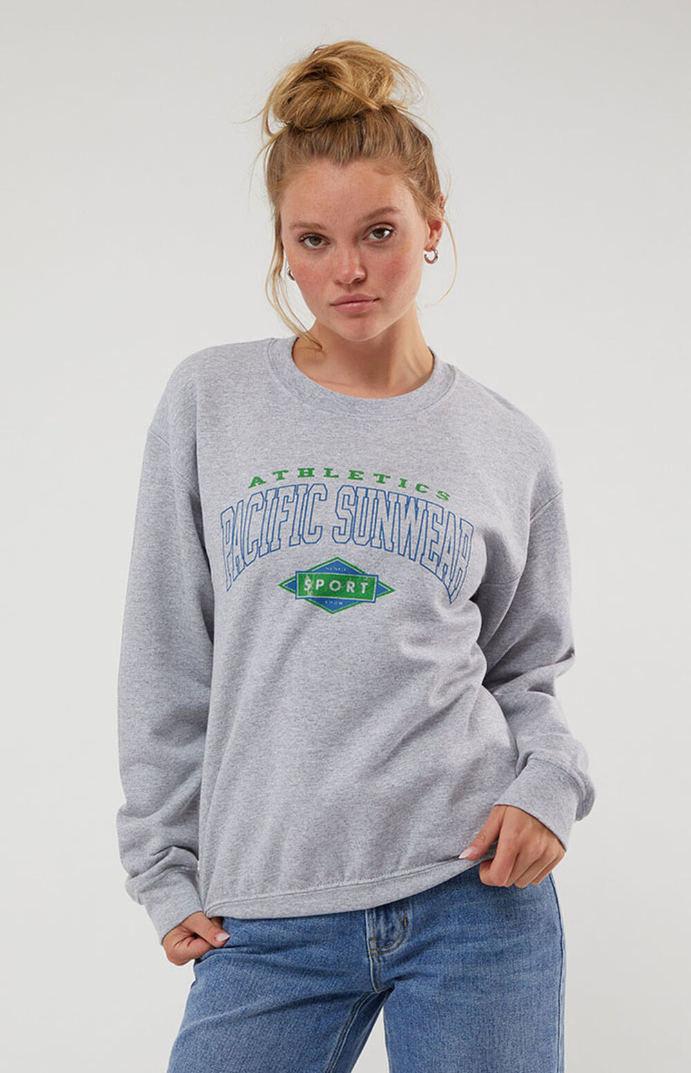 Pacsun Pacific Sunwear Athletics Sport Crew Neck Sweatshirt | PacSun