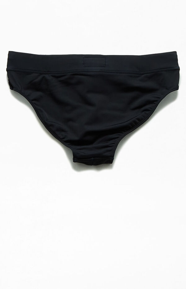 Bermies Black Solid Swim Briefs | Pacsun