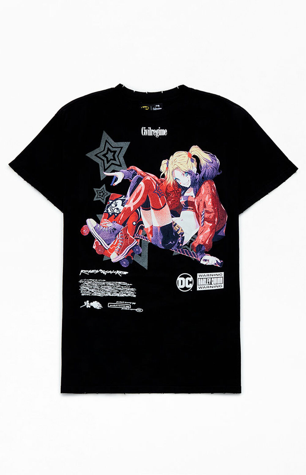Civil Harley Quinn Rose 199X Oversized T-Shirt | PacSun