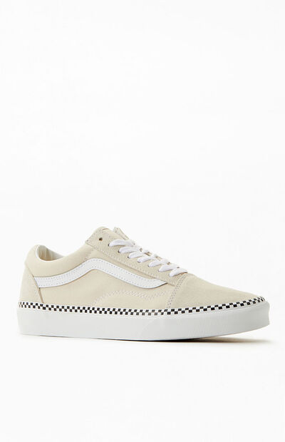 Vans Old Skool Checkerboard Foxing Sneakers | Pacsun