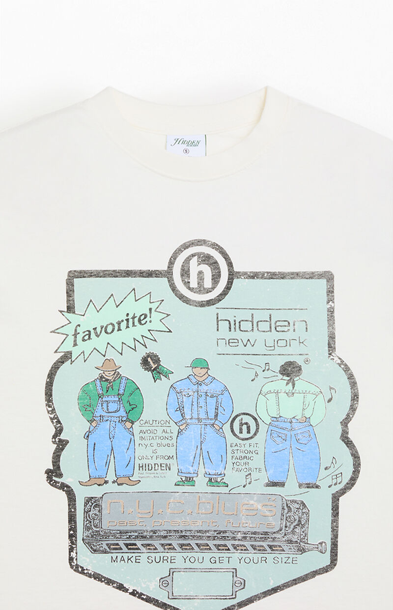Hidden NY NYC Blues T-Shirt | Pacsun