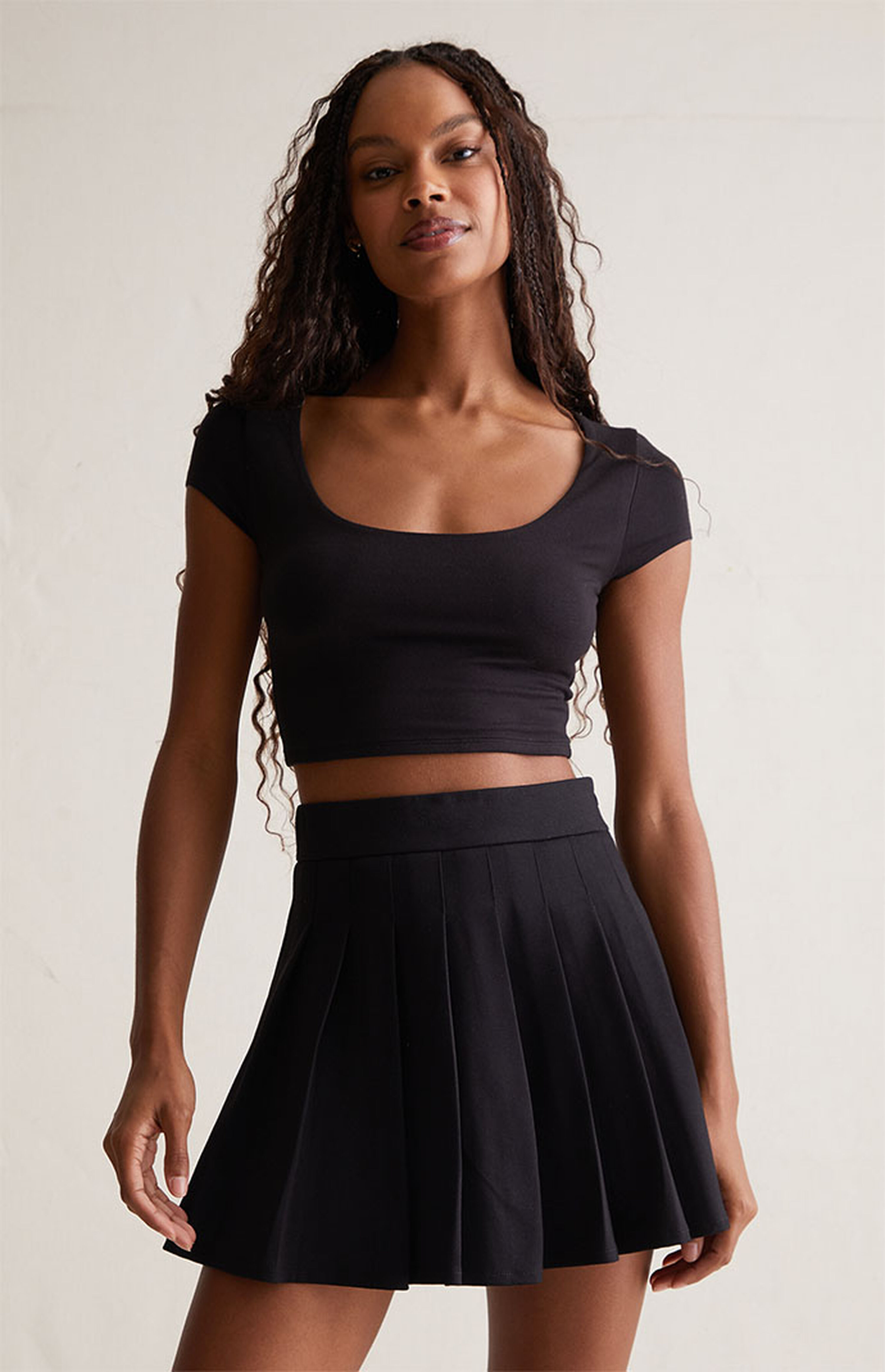 Contour Sculpting Hazel Fitted Scoop Top | Pacsun