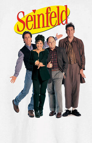 Seinfeld Main Characters T-Shirt | PacSun