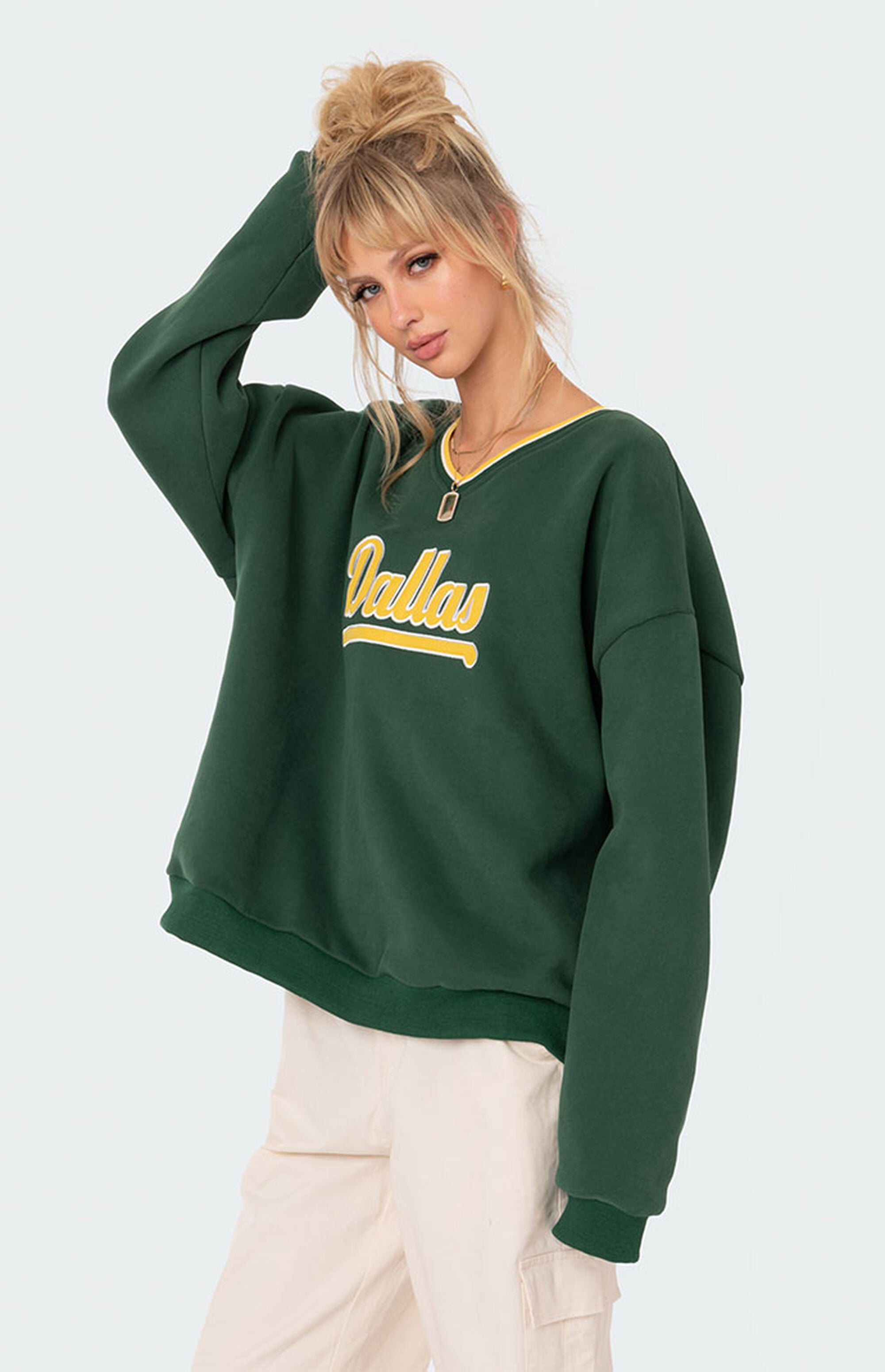 Edikted Dallas Sweatshirt | Pacsun