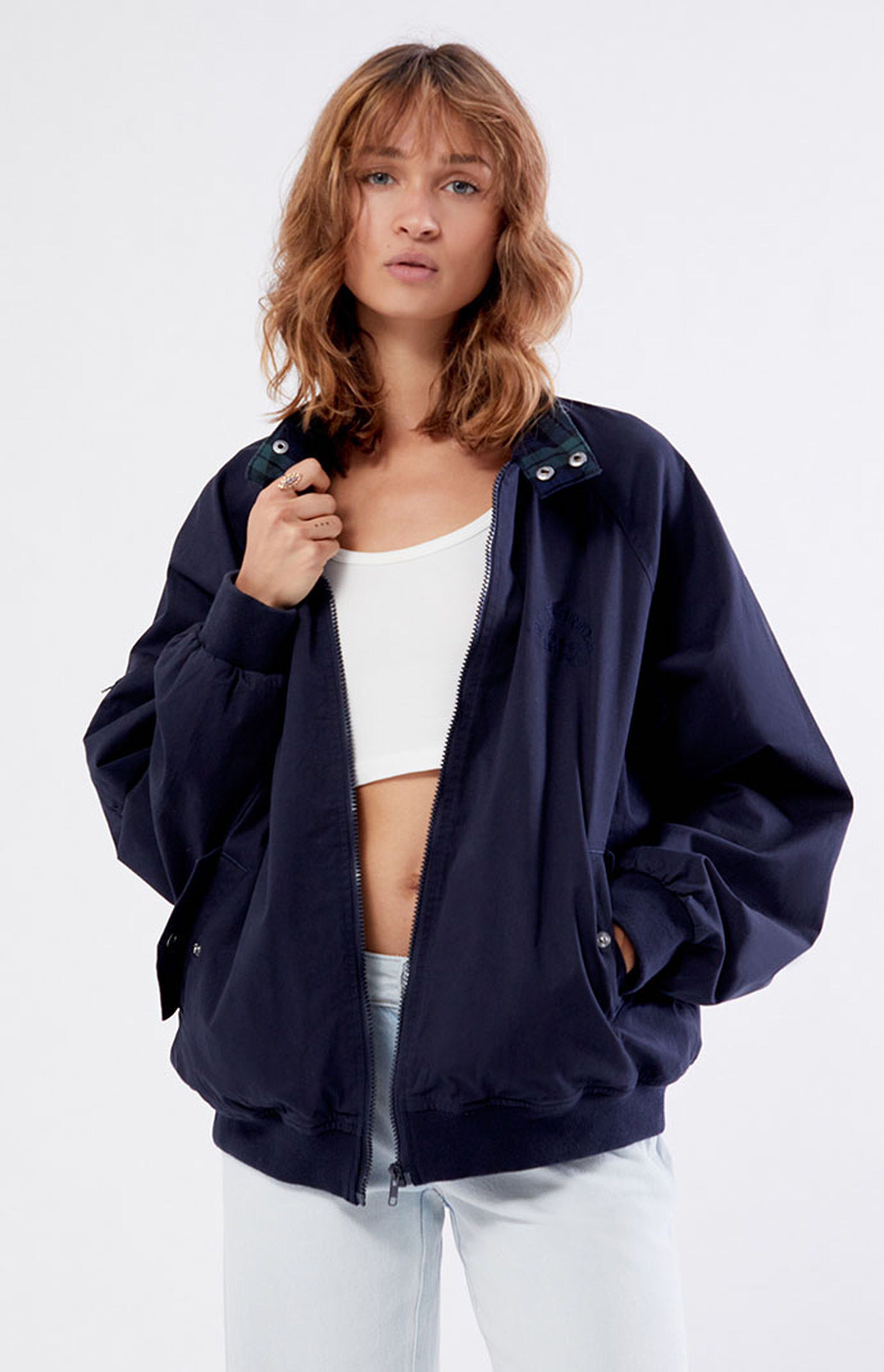 Pacsun Navy Service Jacket | PacSun