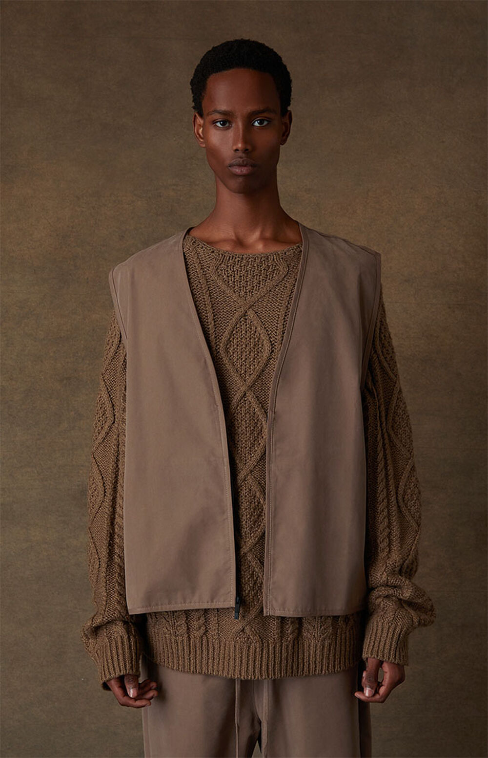 Fear of God Essentials Wood Vest | Pacsun