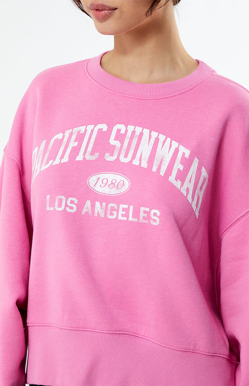 Pacsun Vintage Pacific Sunwear Cropped Crew Neck Sweatshirt | PacSun