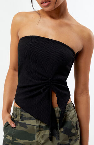 LA Hearts Strapless Ruched Tube Top | PacSun