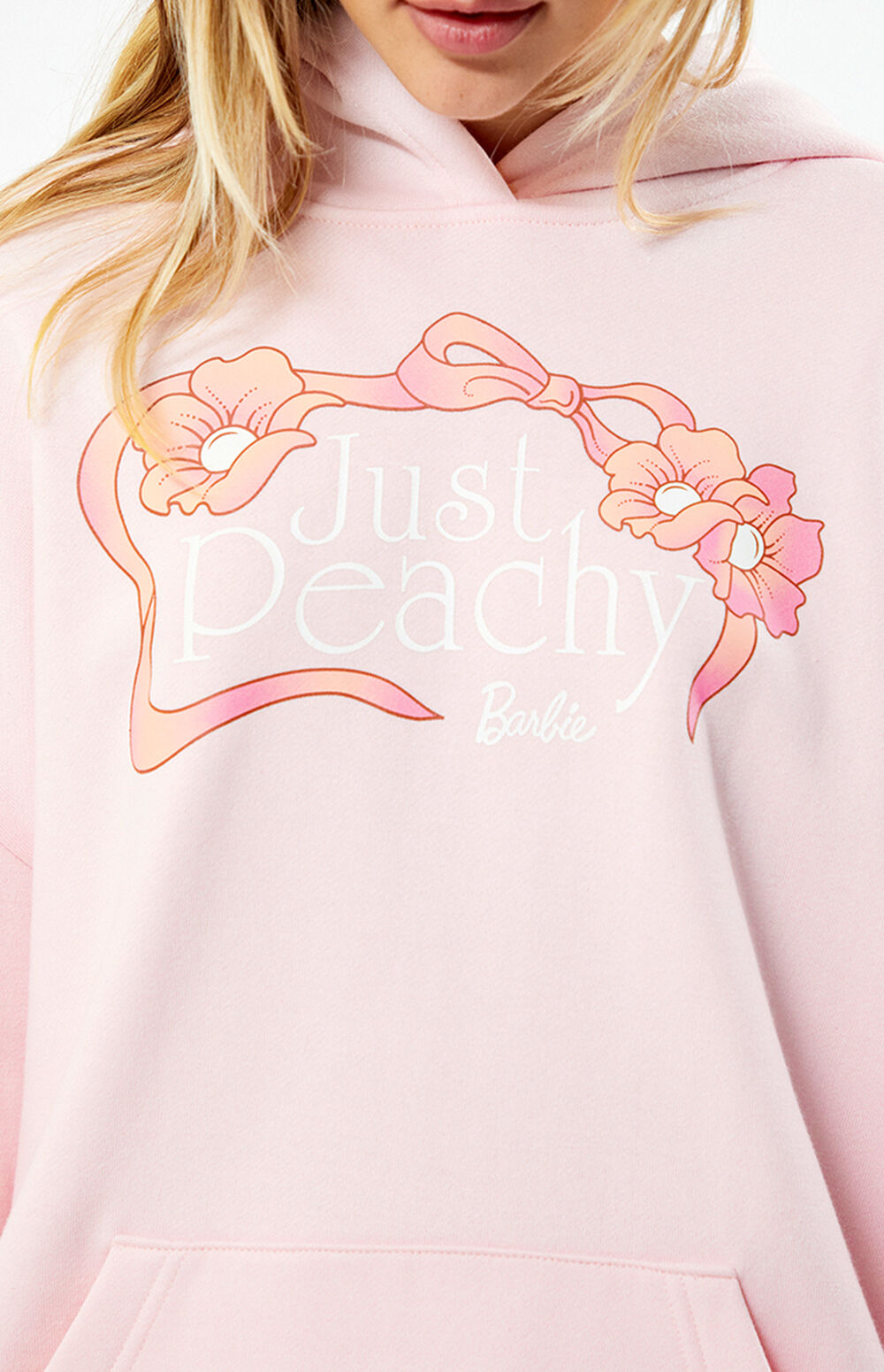 Barbie Just Peachy Hoodie | Pacsun