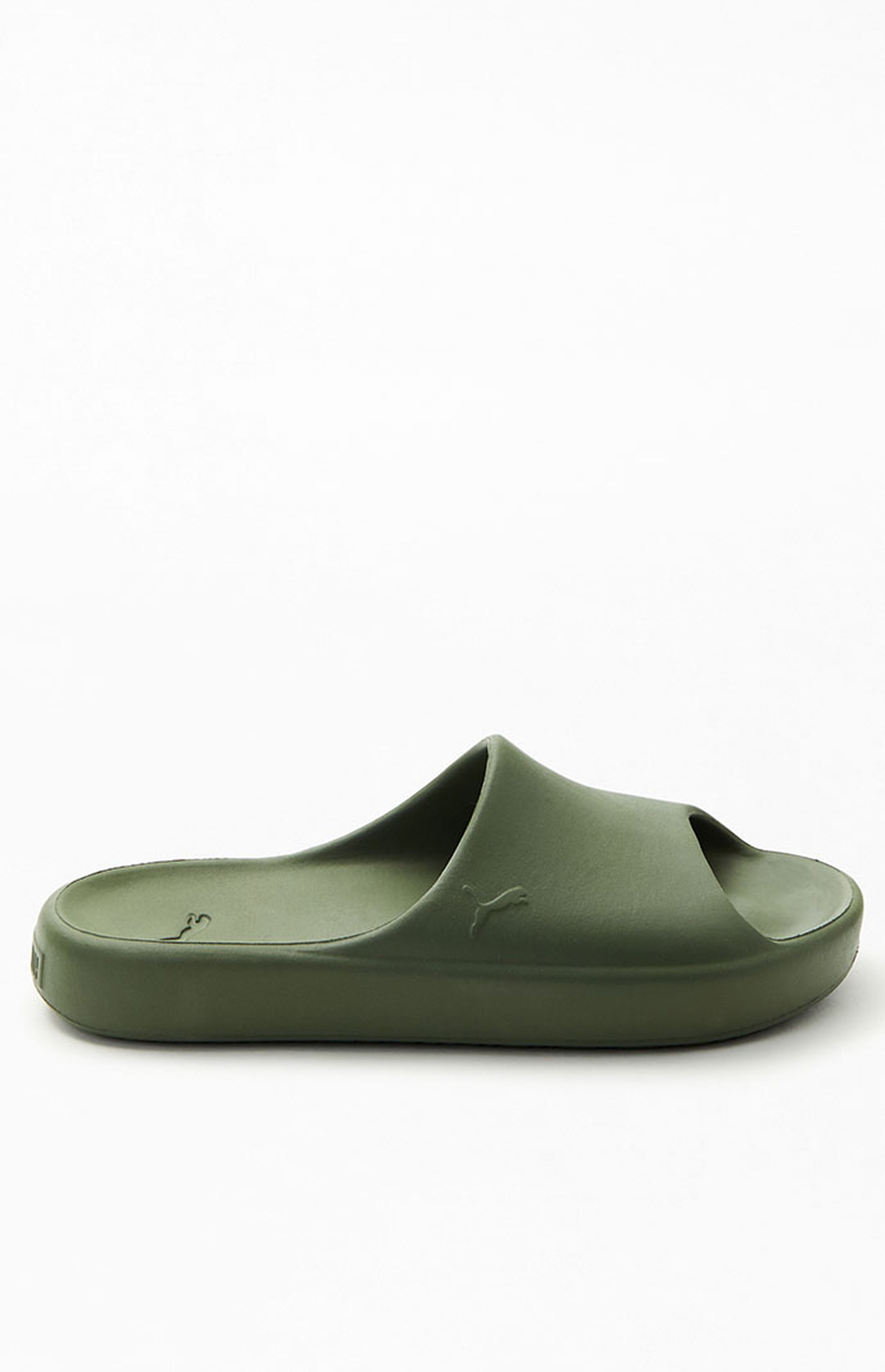 Puma Women's Olive Shibui Cat Slide Sandals | Pacsun