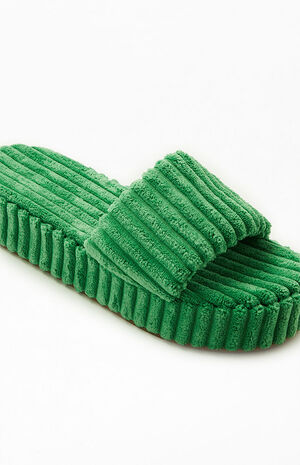 Daisy Street Women's Towel Platform Slide Sandals | PacSun