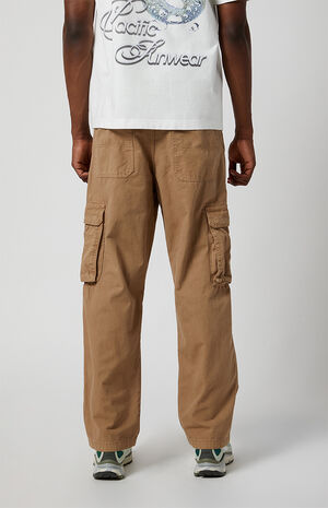 PacSun Tan Ripstop Baggy Cargo Pants | PacSun