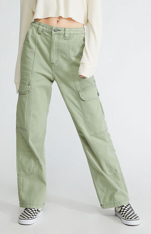 UNKNOWN Wall to Wall Denim Cargo Pants | PacSun