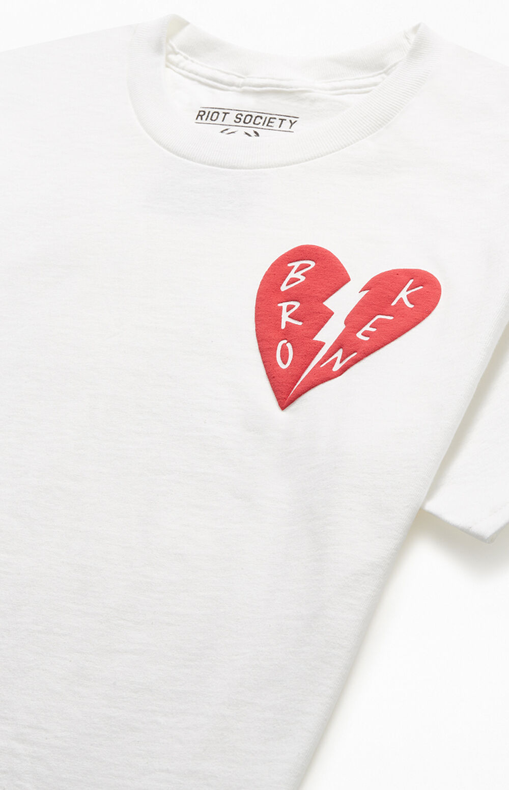Riot Society Broken Heart Puff T-Shirt | Pacsun