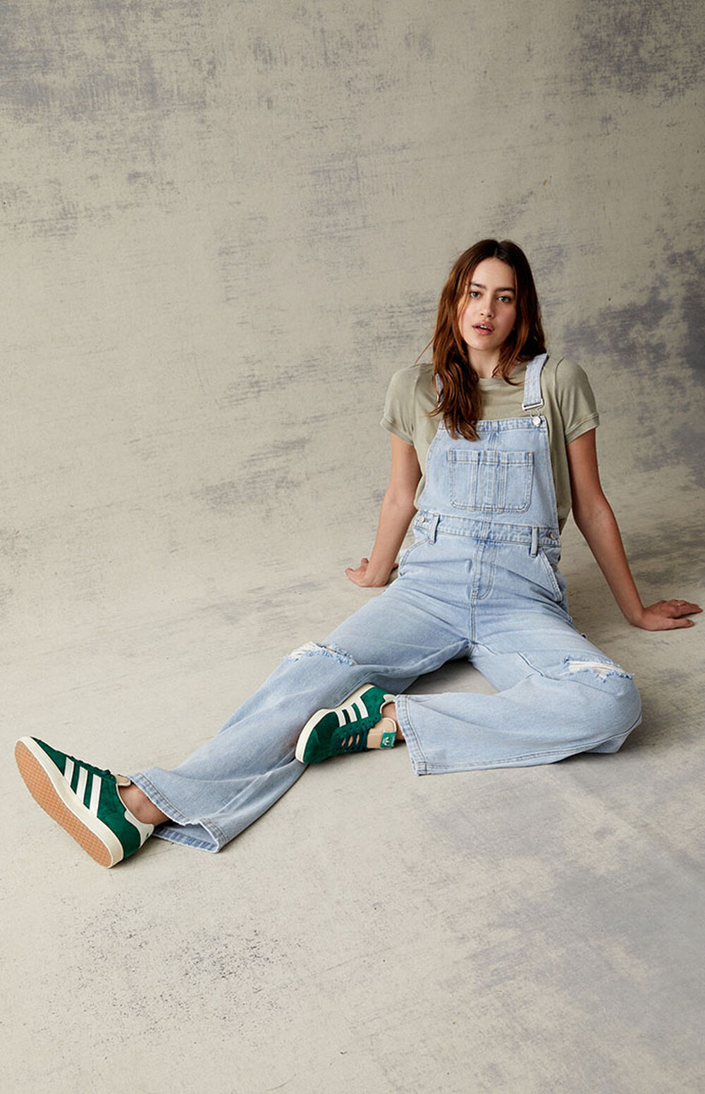 Pacsun Light Blue Denim Overalls | PacSun