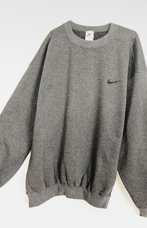 GOAT Vintage Upcycled Gray Nike Crew Neck Sweatshirt | PacSun