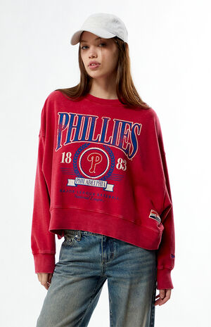 New Era G1 1833 Phillies Crew Neck Sweatshirt | PacSun