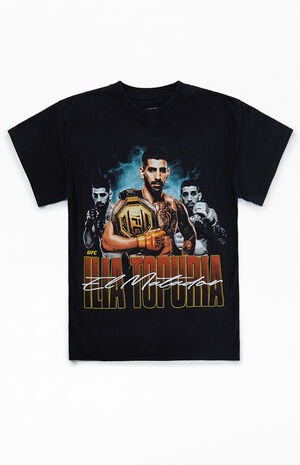 UFC Ilia Topuria El Matador Strikes Gold Oversized T-Shirt | PacSun