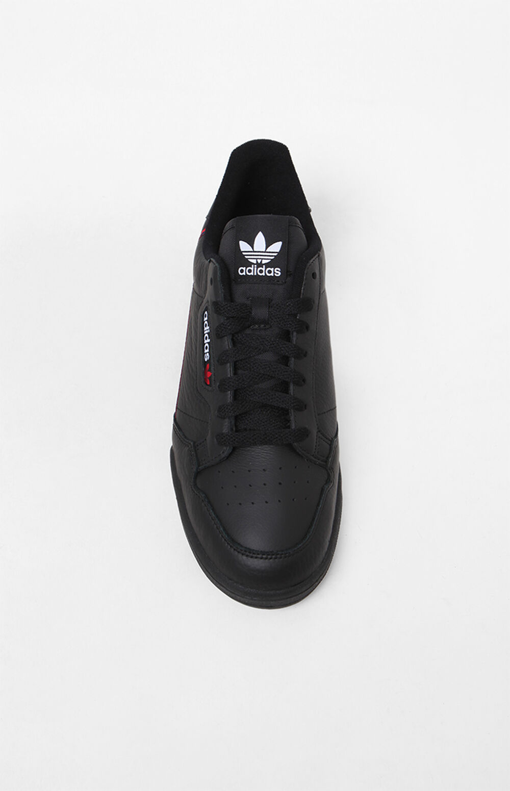adidas Continental 80 Black & Red Shoes | PacSun | PacSun