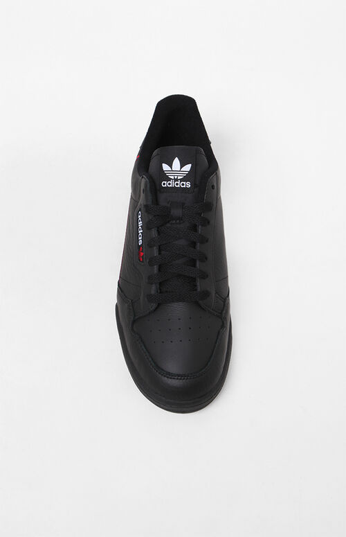 adidas Continental 80 Black & Red Shoes | PacSun | PacSun