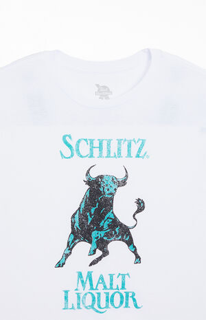Schlitz Bull Cropped T-Shirt | PacSun