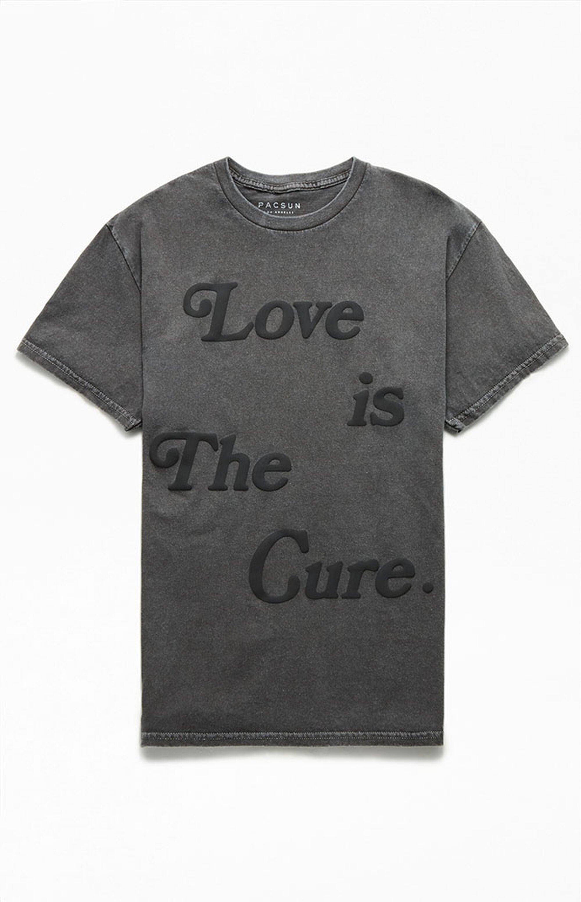 Pacsun Love Is The Cure Puff Graphic T-Shirt | PacSun