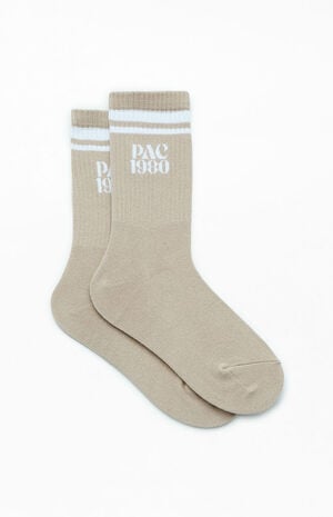 PacSun Varsity PAC 1980 Crew Socks | PacSun