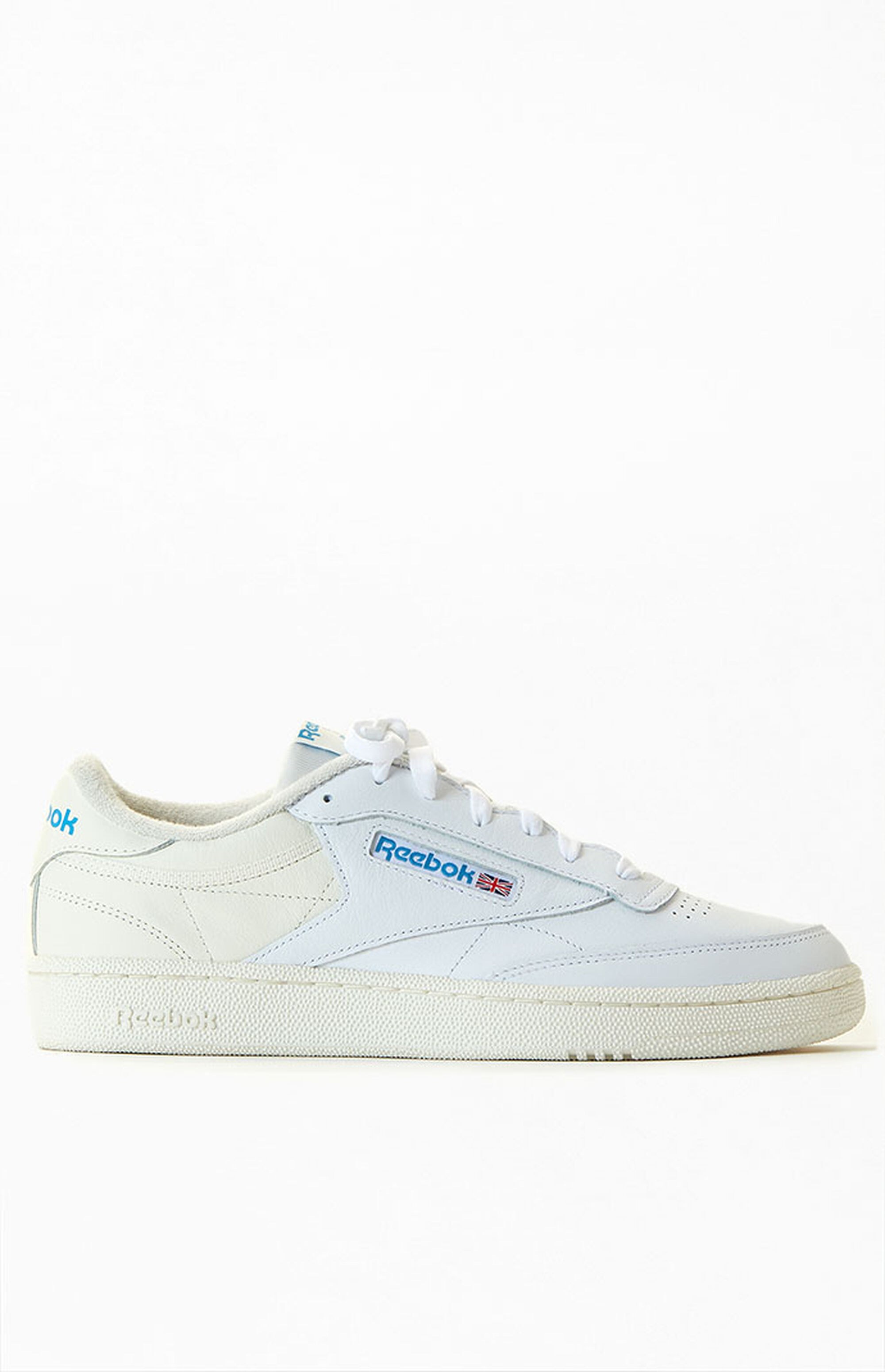 Reebok White & Blue Club C Vintage Shoes | PacSun
