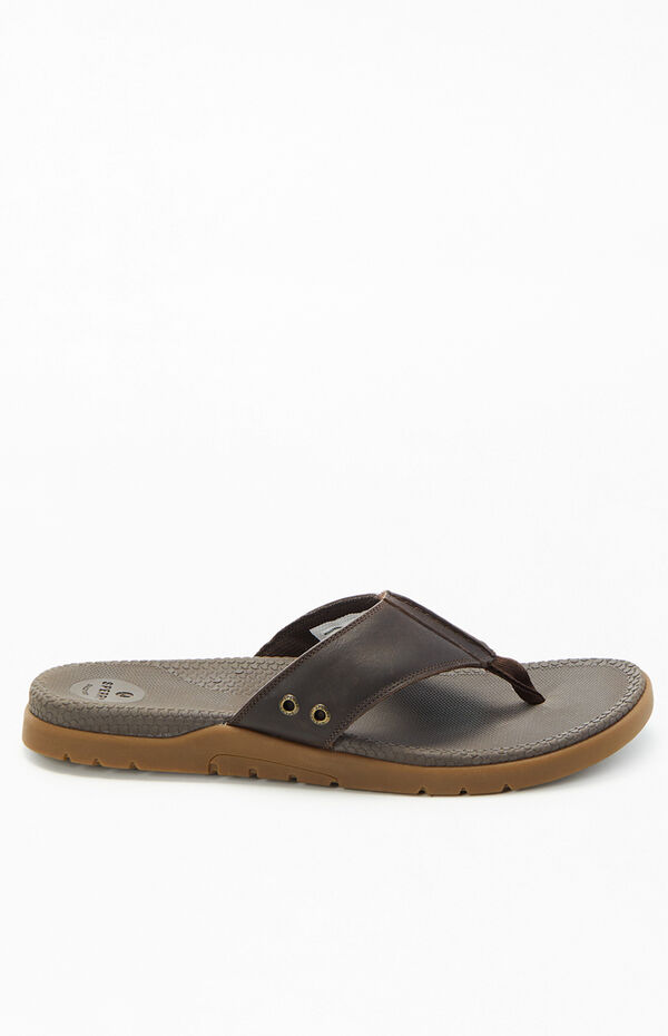 Sperry Brown Santa Cruz II Thong Sandals | PacSun