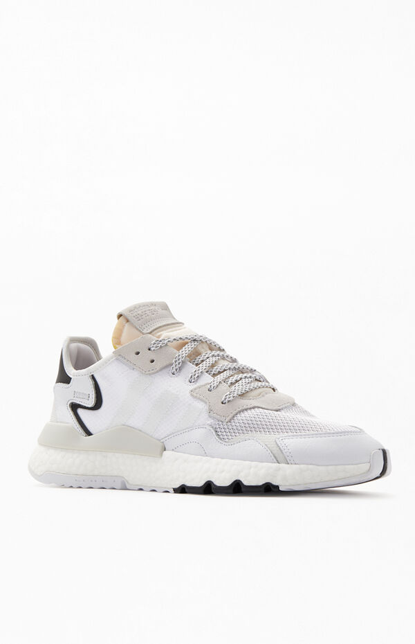 adidas White Nite Jogger Shoes | PacSun | PacSun