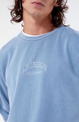 Pacsun LA Embroidery Crew Neck Sweatshirt | PacSun