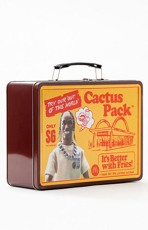 Travis Scott x McDonald's Cactus Pack Vintage Metal Lunchbox | PacSun