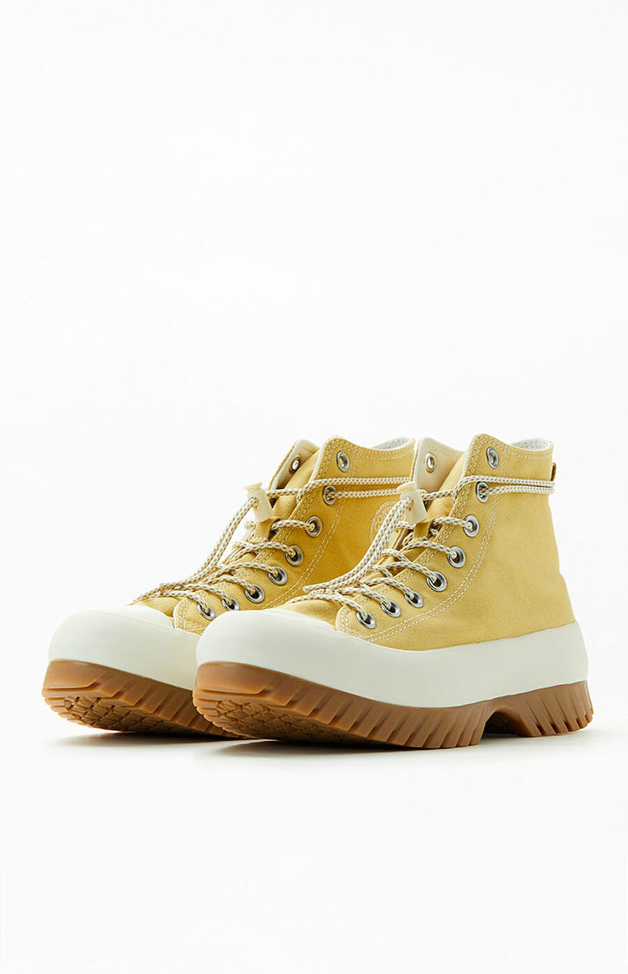 Converse Yellow Chuck Taylor All Star Lugged 2.0 Sneakers | Pacsun