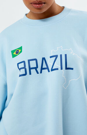 Pacsun Brazil Crew Neck Sweatshirt | PacSun