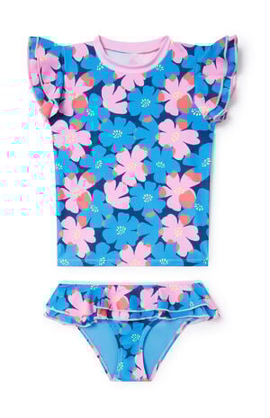 Boardies Kids Sully Floral Rash Guard Set | PacSun